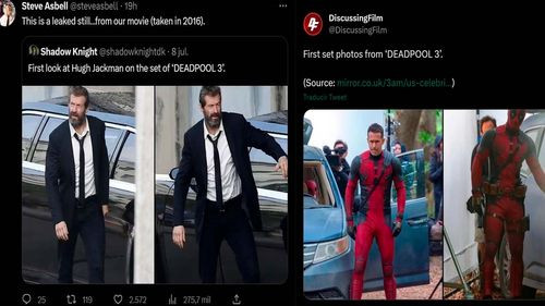 “Deadpool 3″: Ryan Reynolds en fotos filtradas desde el set de rodaje | RED PAT