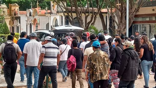 Familiares se despiden de Franz Castro Peña, víctima de trágico suceso ...