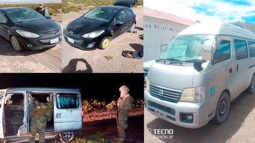 Efectivos militares del CEO-LCC recuperaron vehículos indocumentados en distintos puntos del ...