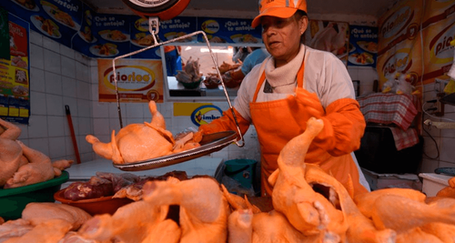 Día 41 de protestas: escasez y variación del precio del pollo en ...